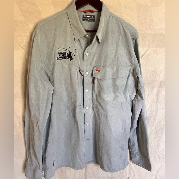 Simms | Shirts | Simms Guidewear Fishing Shirt | Poshmark